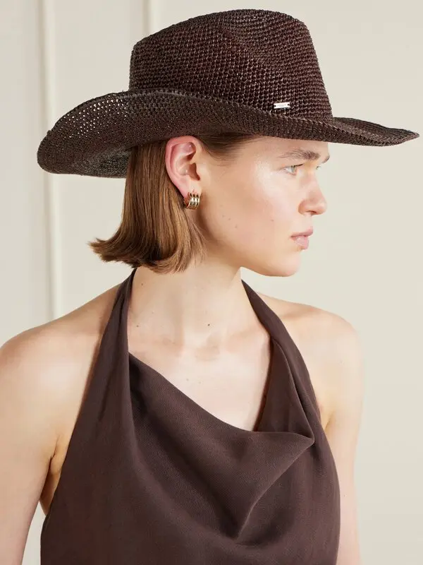 Eugenia Kim Emmanuelle Raffia Fedora