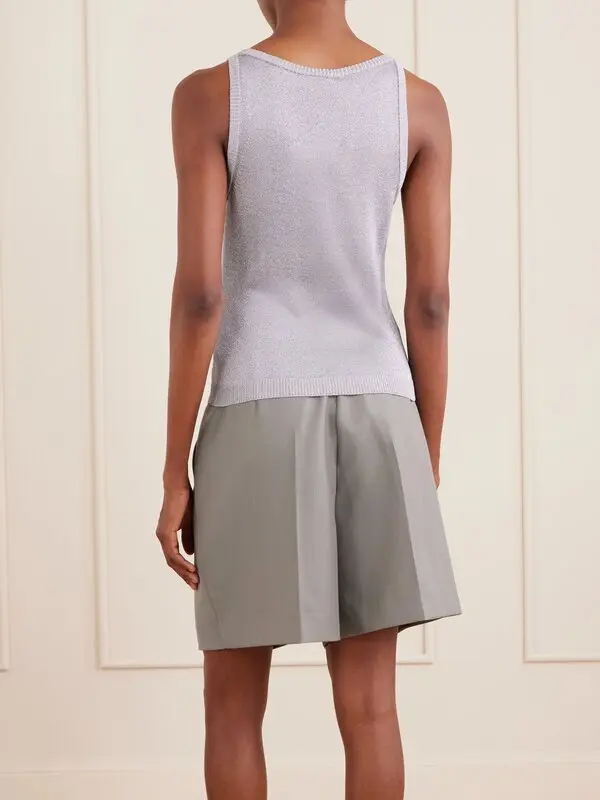 Missoni Metallic Knitted Tank