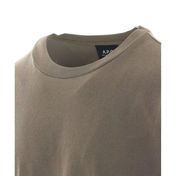 A.p.c. Logo Back T-shirt - Brown