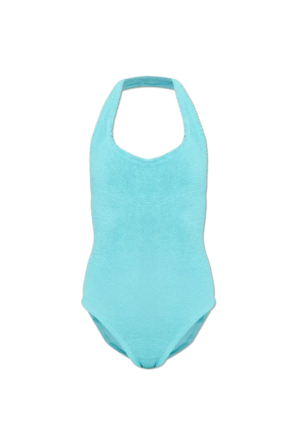Hunza G One-piece Swimsuit ‘sandy - Blue