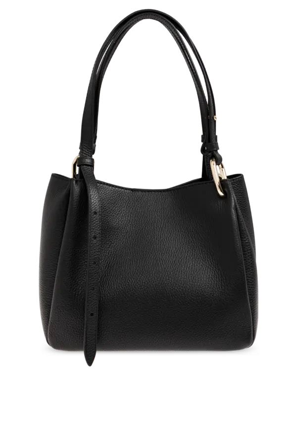 Furla Nuvola Leather Shopper Bag With Gold-tone Hardware