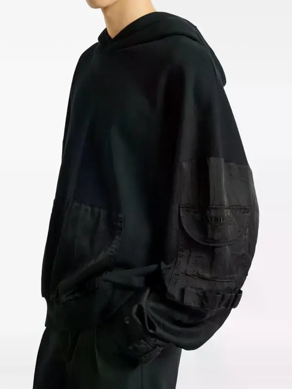 Balmain Vintage Utility Hoodie