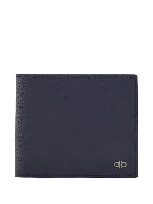 FERRAGAMO Micro Gancio Wallet - Blue