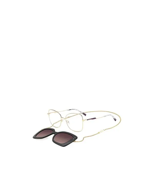 Missoni Clip-on Square Sunglasses