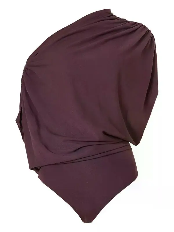 Wolford Asymmetric Neck Body - Red