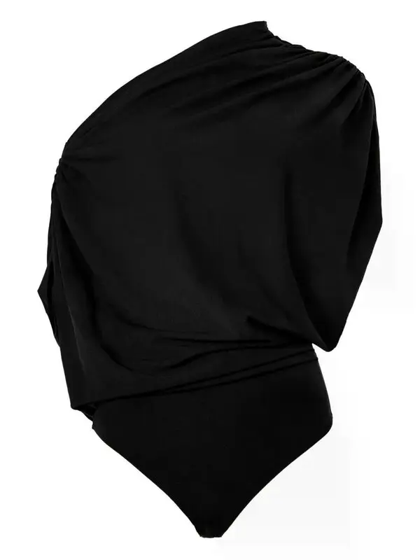Wolford One-shoulder Draped Fluid Body