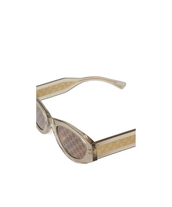 Gucci Oval Frame Sunglasses