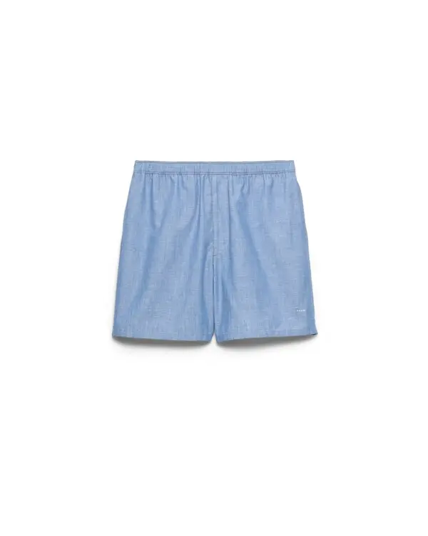 Prada Chambray Bermudas