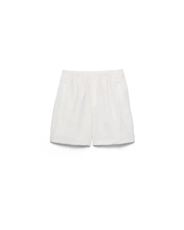 Prada Re-nylon Bermuda Hort - Neutral