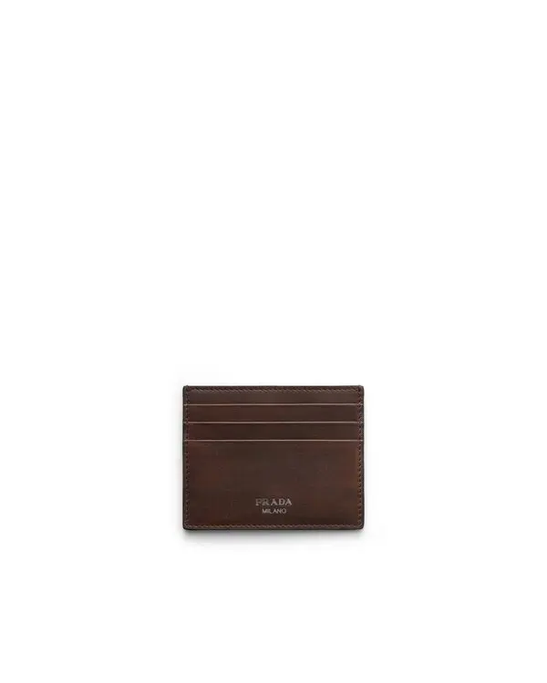Prada Leather Card Holder