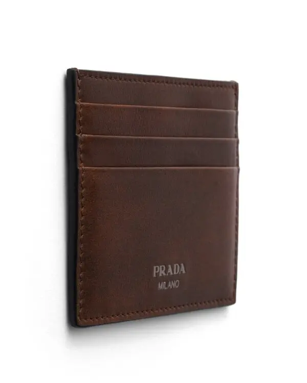 Prada Leather Card Holder