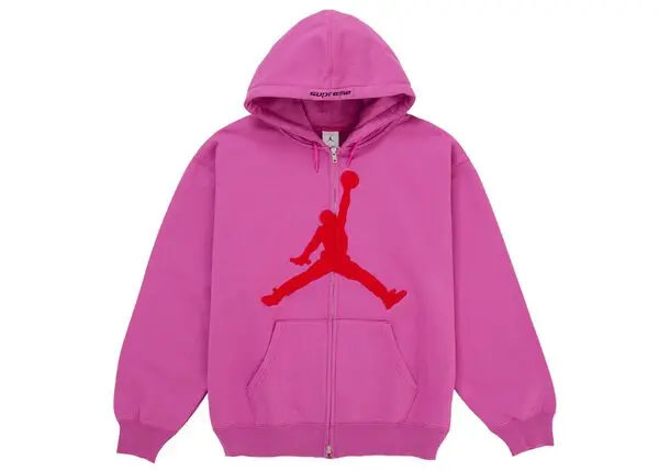 Supreme Jordan Hooded Sweatshirt - Pink
