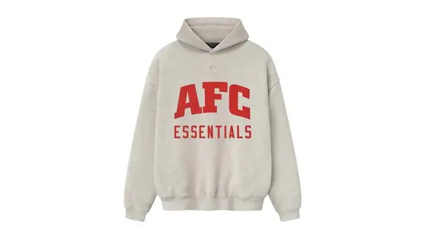 Fear Of God Essentials American Sport Hoodie - Heather Stone