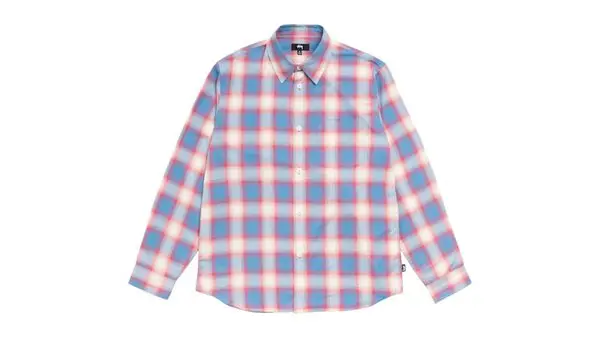 StÜssy Beach Ombre Plaid Shirt