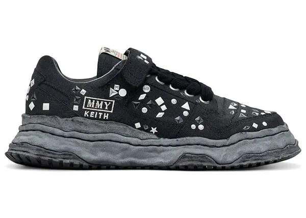 Mihara Yasuhiro Embellished Canvas Sneakers