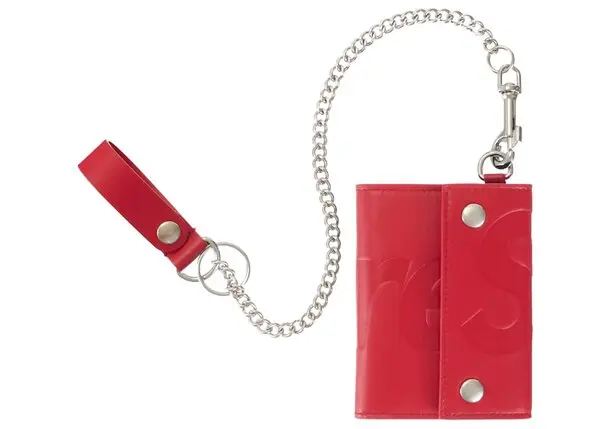 Supreme Leather Chain Wallet