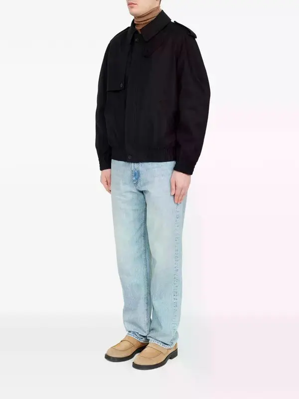 MAISON MARGIELA Cotton Twill Relaxed Bomber Jacket