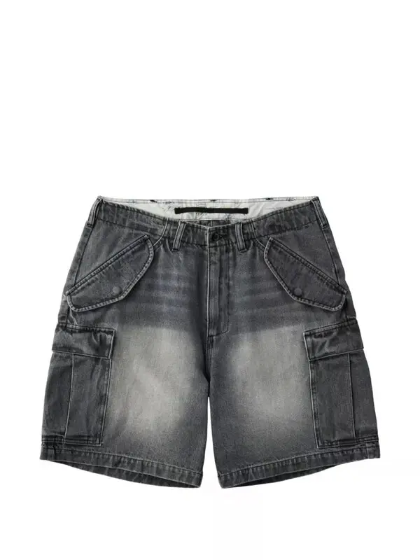 UNIVERSAL OVERALL Faded Effect Cargo Shorts