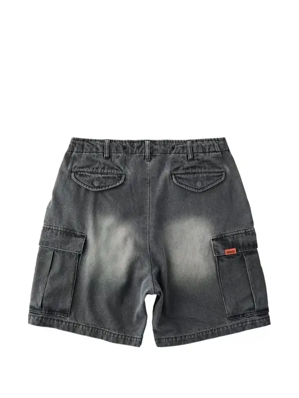UNIVERSAL OVERALL Faded Effect Cargo Shorts