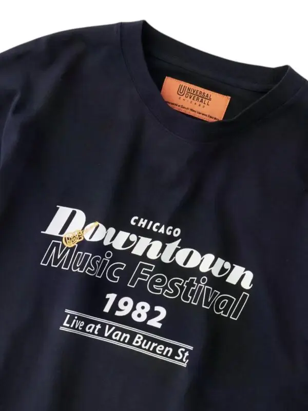 UNIVERSAL OVERALL Graphic Print Short Sleeve T-shirt