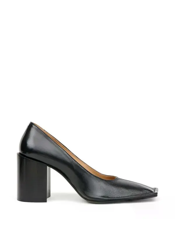MAISON MARGIELA Piped Square-toe Pumps - Black