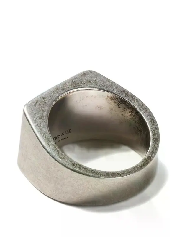 Versace Aura Ring With Medusa Hardware