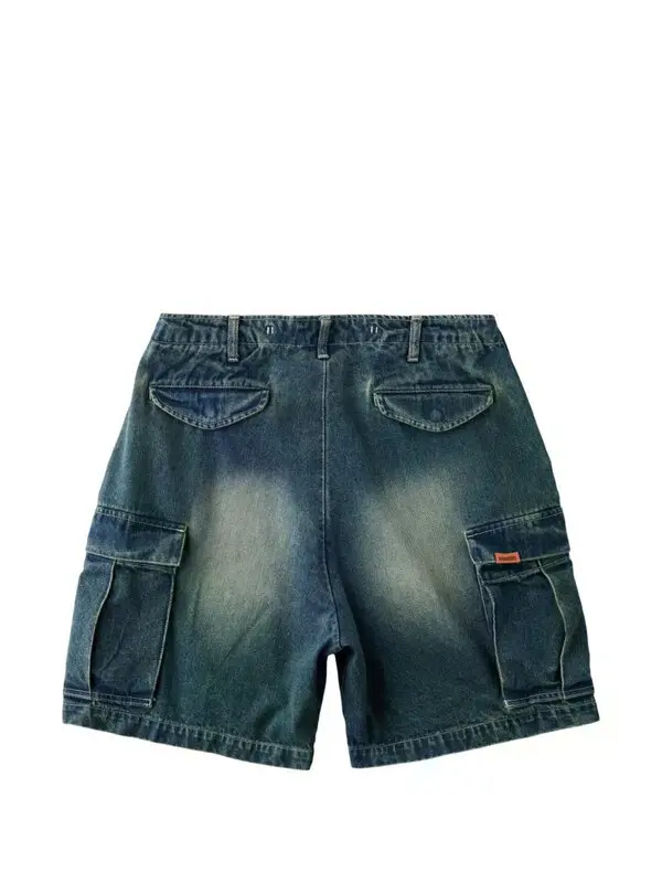UNIVERSAL OVERALL Faded Effect Cargo Shorts