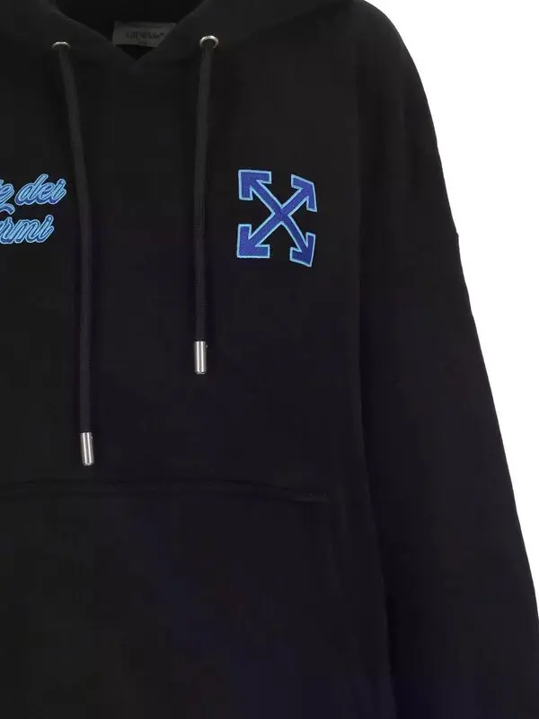 Off-White Logo-embroidered Arrows Hoodie