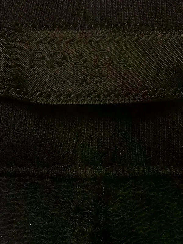 Prada Jersey Tapered Leg Track Pants