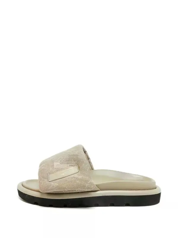 LOUIS VUITTON Monogram Canvas Slides