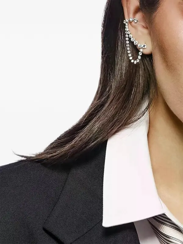 JEWELS AFICIONADO Liora Diamond Ear Cuff