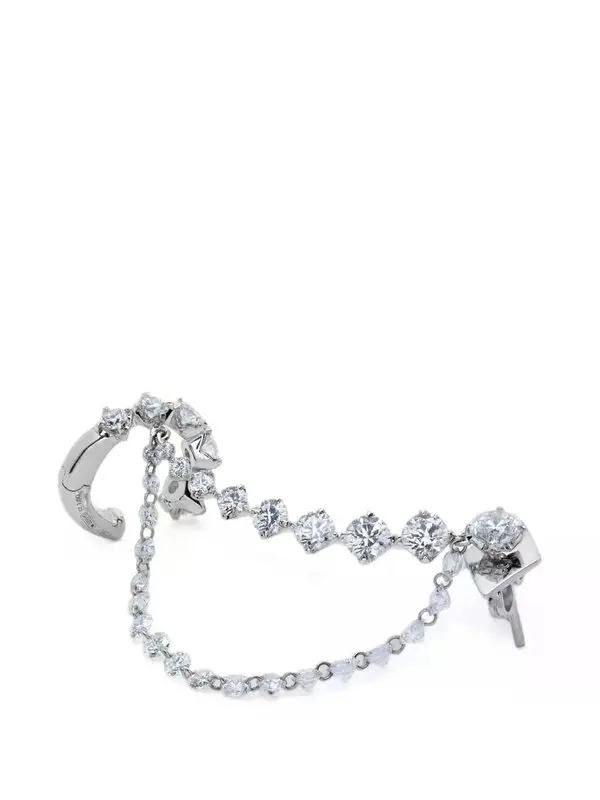 JEWELS AFICIONADO Liora Diamond Ear Cuff