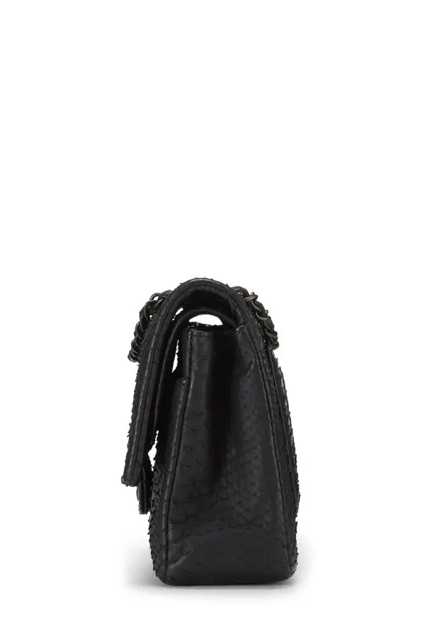 Chanel Python Classic Double Flap Medium