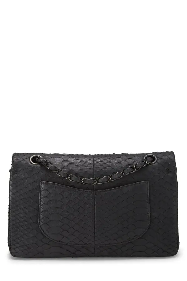 Chanel Python Classic Double Flap Medium