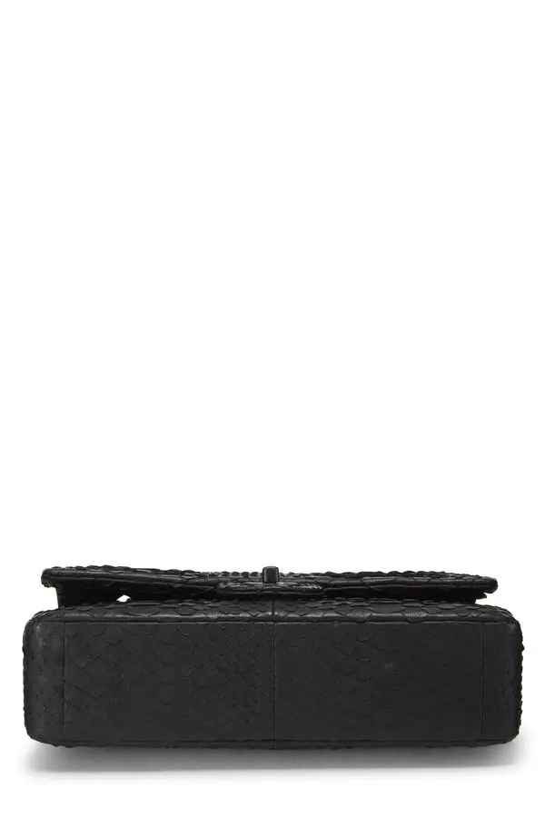 Chanel Python Classic Double Flap Medium