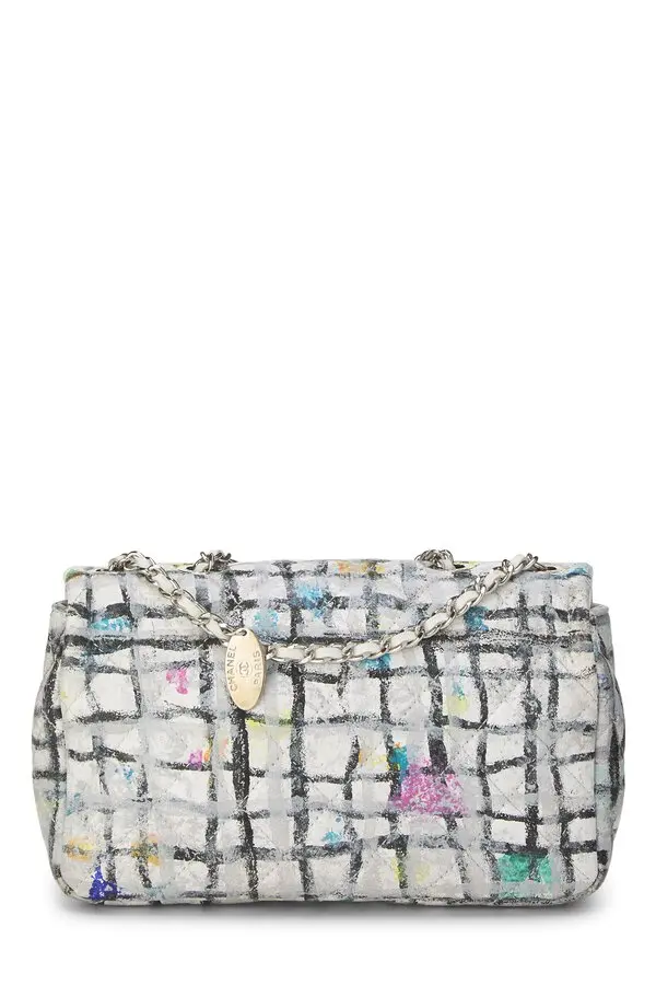 Chanel Multicolor Calfskin Graffiti Classic Flap