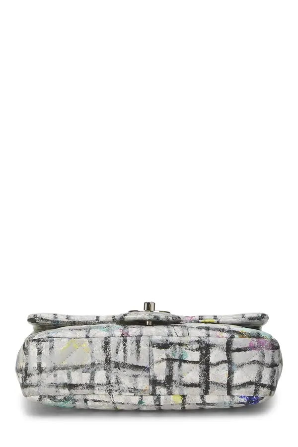 Chanel Multicolor Calfskin Graffiti Classic Flap