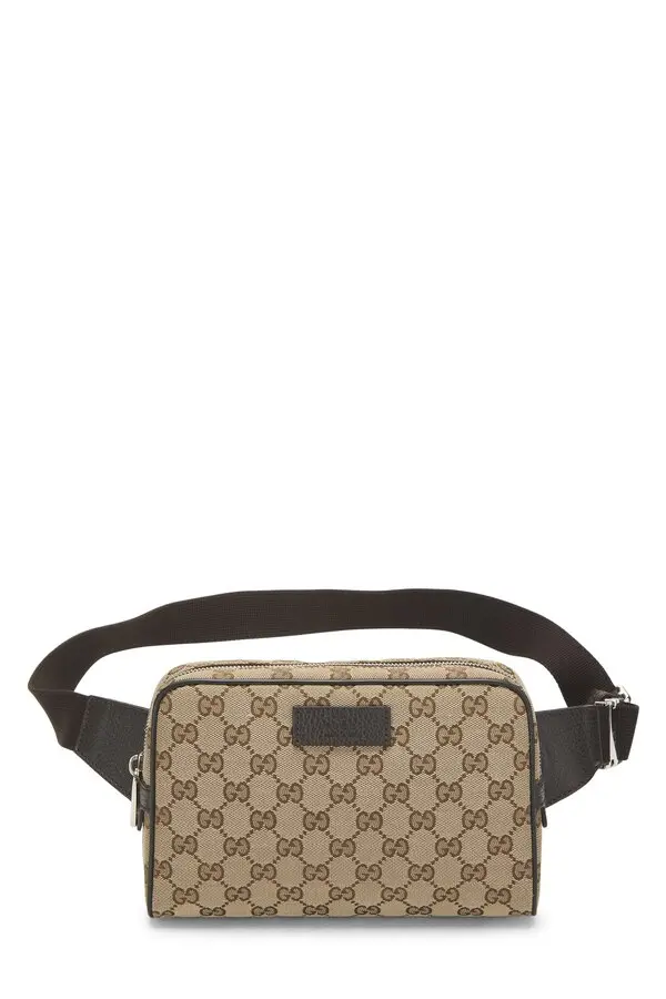 Gucci Original Gg Waist Pouch - Beige