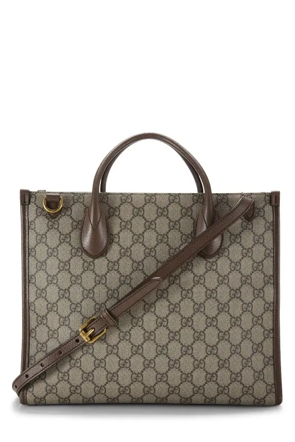 Gucci Disney X Gg Supreme Donald Duck Convertible Tote