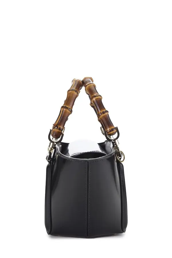 Gucci Calfskin Bamboo Basket Bag