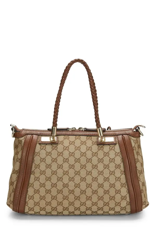 Gucci Original Gg Bella Zip Tote