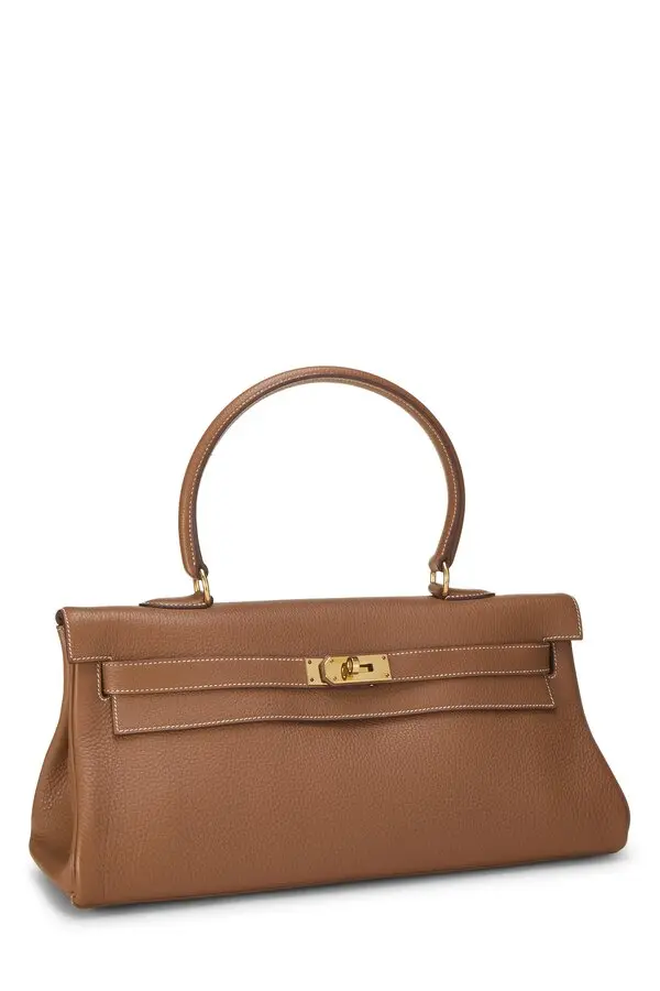 Hermès Gold Togo Jpg Kelly 42 - Brown