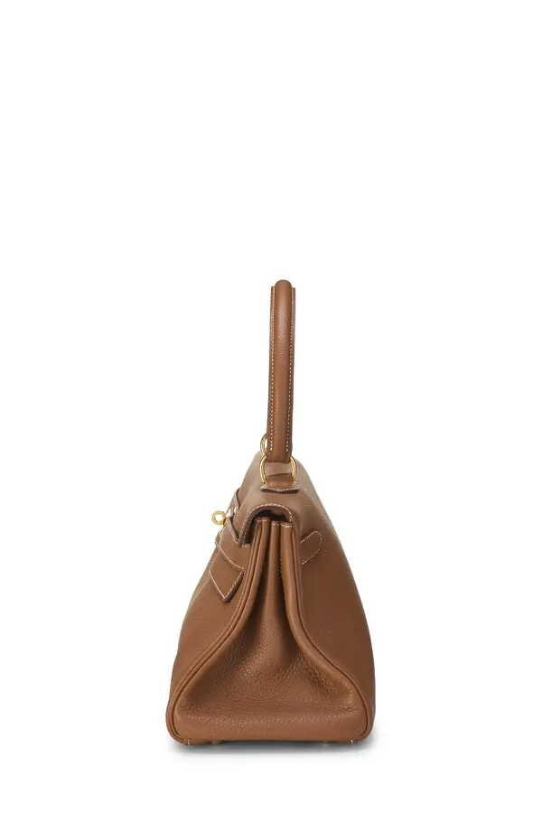 Hermès Gold Togo Jpg Kelly 42 - Brown