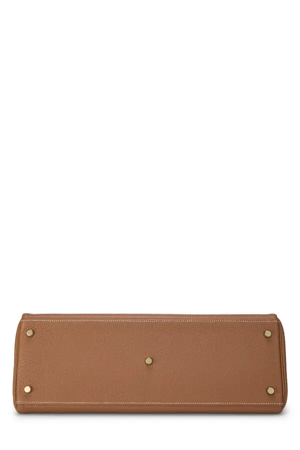 Hermès Gold Togo Jpg Kelly 42 - Brown