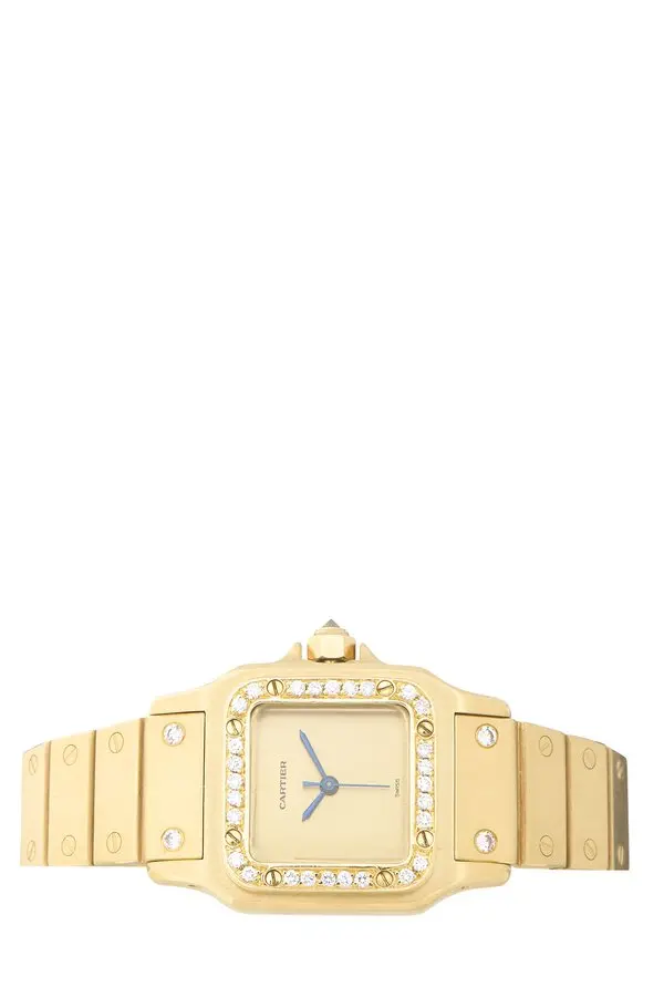 Cartier Diamond Santos Carrée 2960 24mm