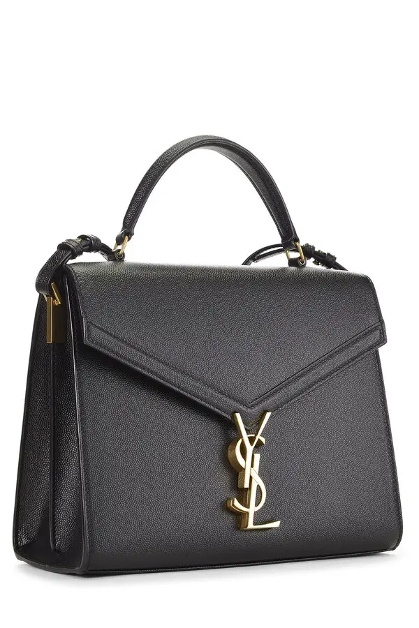 Saint Laurent Grainy Cassandra Top Handle