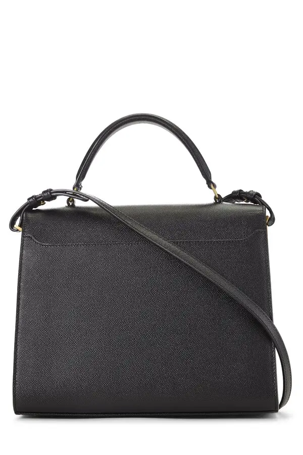 Saint Laurent Grainy Cassandra Top Handle