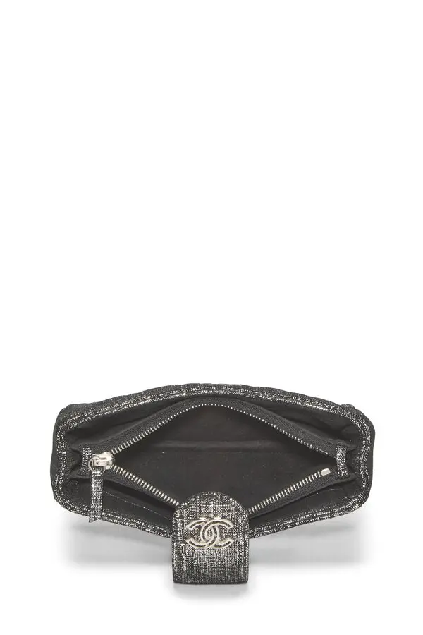 Chanel Metallic Leather Phone Holder