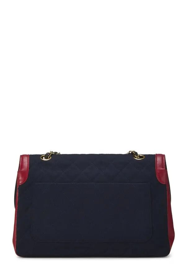 Chanel Jersey Border Flap Medium