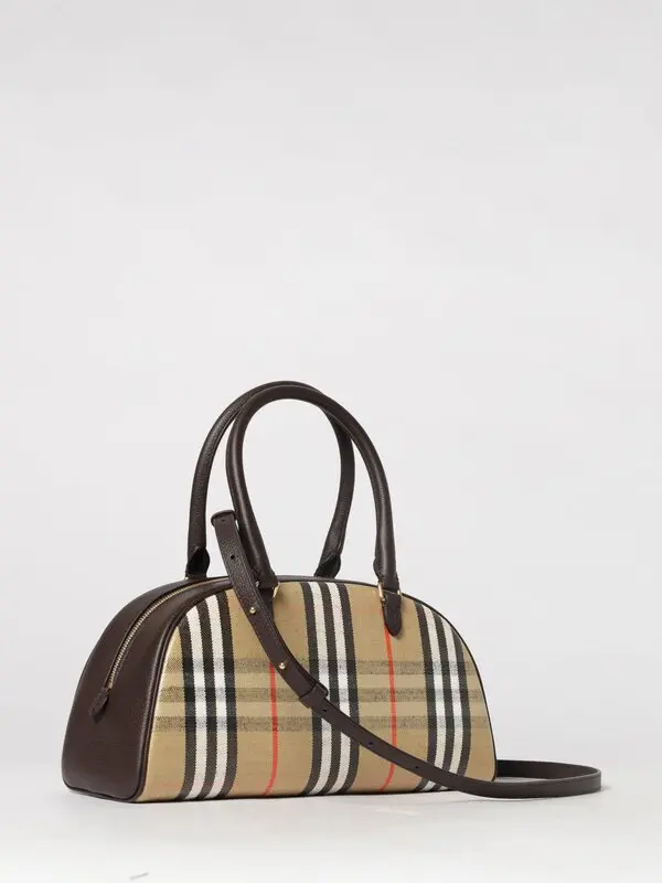Burberry Monogrammed Satchel Bag